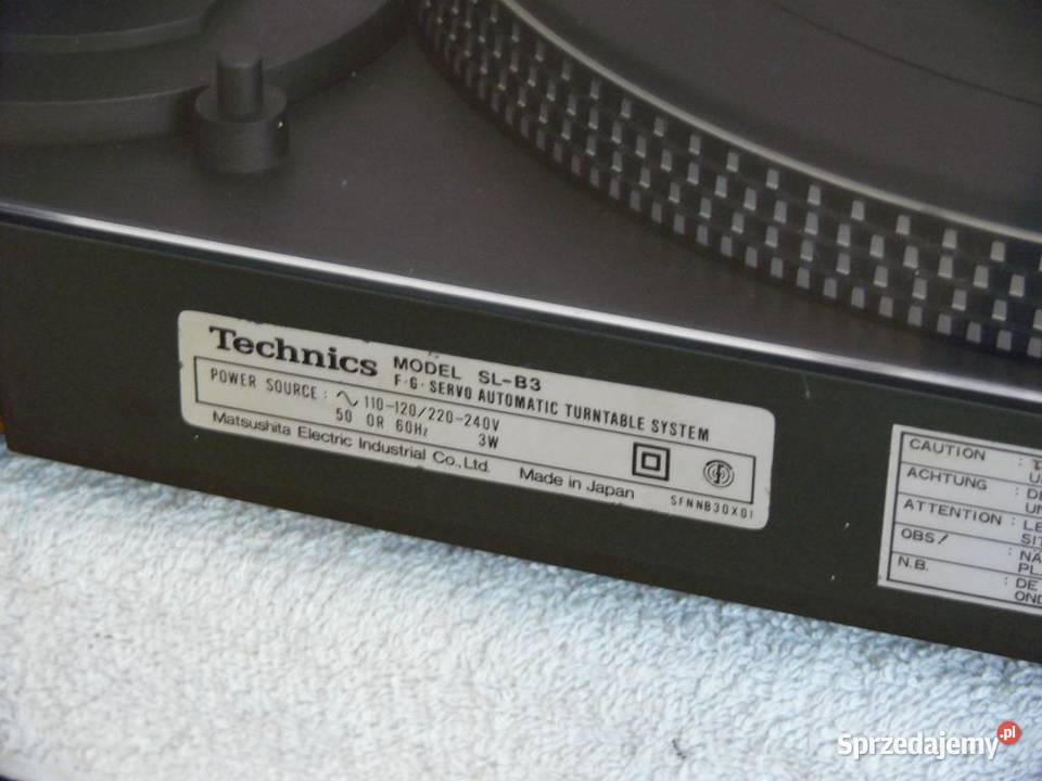 Gramofon Technics SL-B3 sprawny. WYSYŁKA. Jasło - Sprzedajemy.pl