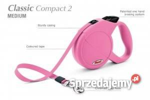 Smycz Flexi Classic Compact MINI - 3 m taśma Łódź - Sprzedajemy.pl
