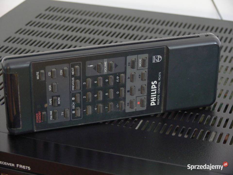 Amplituner Philips FR-675 pilot ładny i sprawny. WYSYŁKA Jasło ...