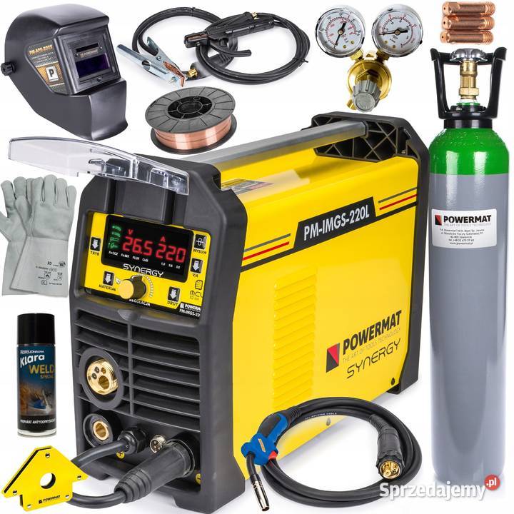 SPAWARKA MIGOMAT MIG MAG MMA SYNERGIA 220A SYNERGY PM0698 Katowice - Sprzedajemy.pl