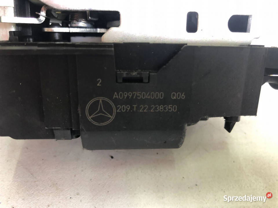 MERCEDES S C217 2015 ZAMEK KLAPY 0997504000 Murzynowo - Sprzedajemy.pl