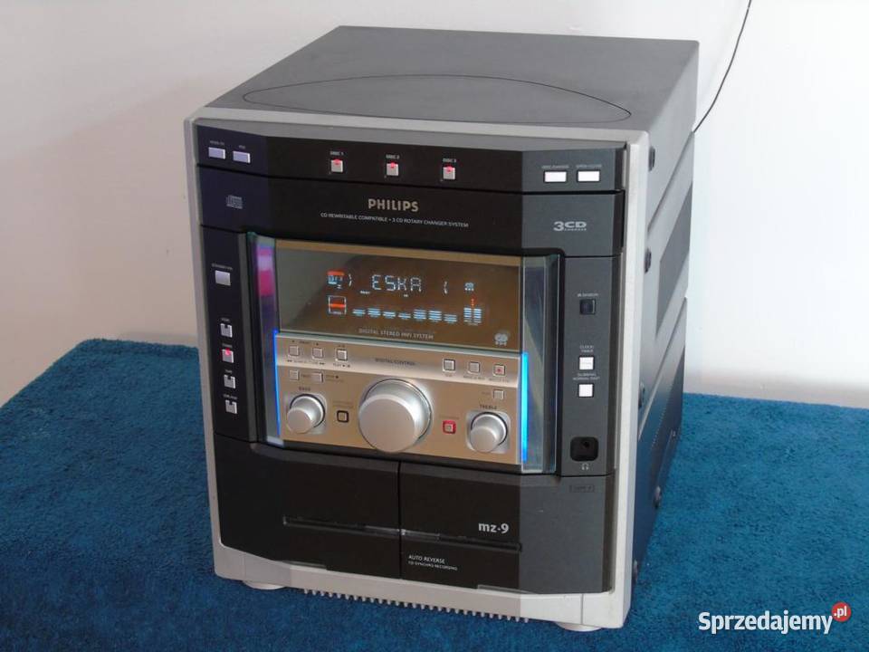 Wieża Philips MZ-9 aux rds magnetofony. wysyłka. Jasło - Sprzedajemy.pl