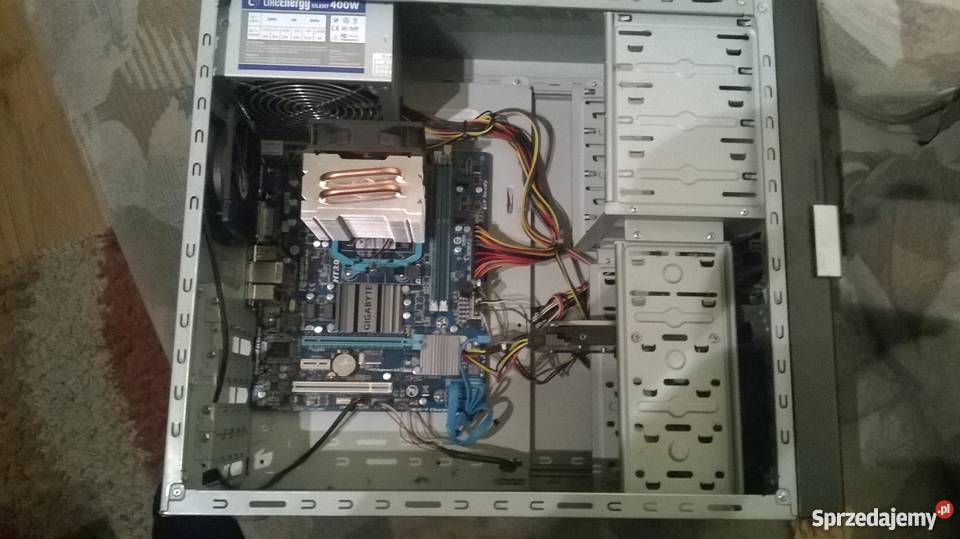 Komputer stacjonarny + monitor oraz klawiatura z myszką prom Szubin ...