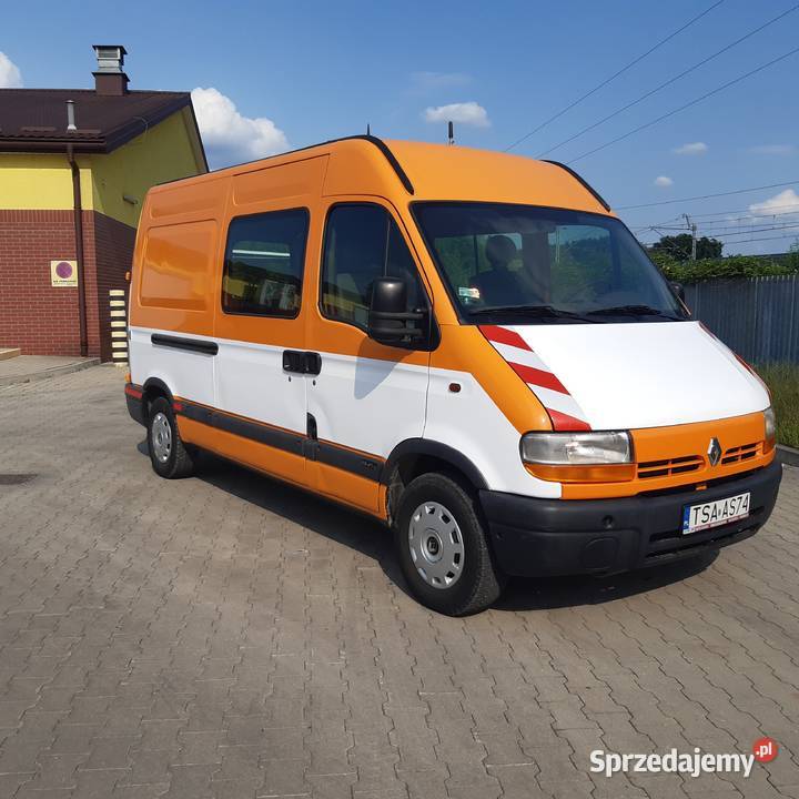 Renault Master 2000r. 2.8 TDI moc 114 km 6 osobowy Tarnów - Sprzedajemy.pl