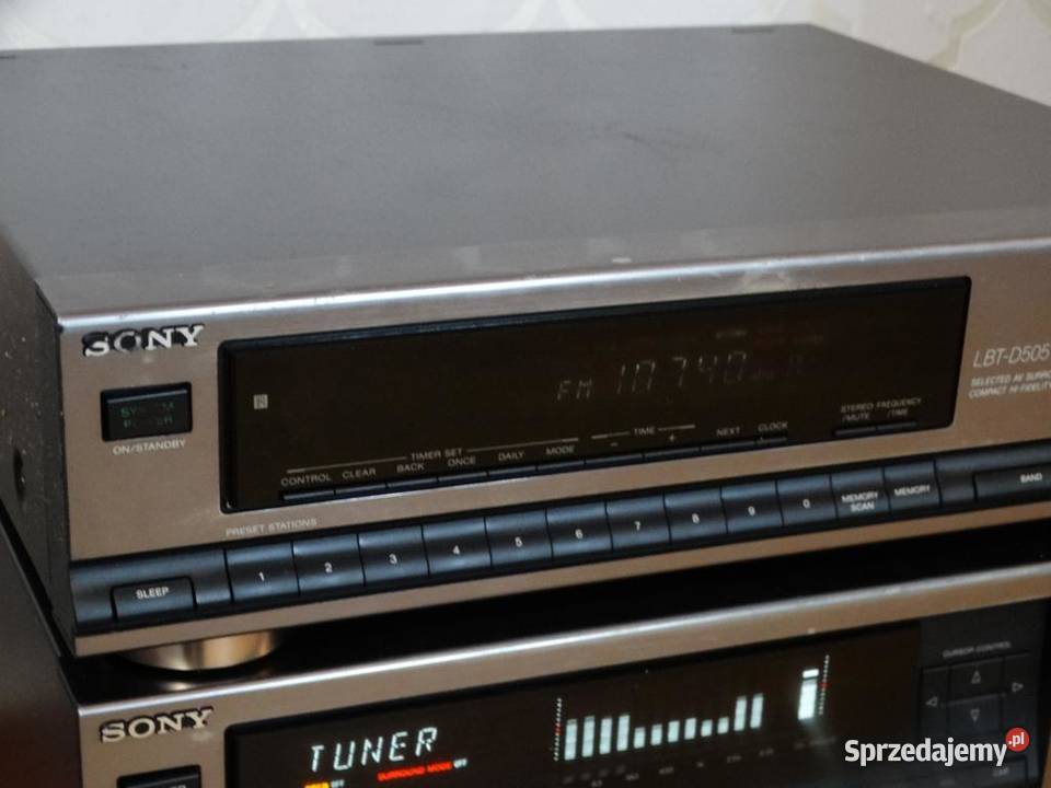 Wzmacniacz, korektor, CD i tuner Sony LBT-D505. WYSYŁKA Jasło ...