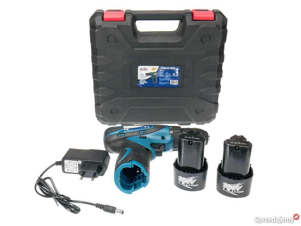 WIERTARKO - WKRĘTARKA 18V 2x AKU + Poziomica + Walizka!!! Łańcut - Sprzedajemy.pl