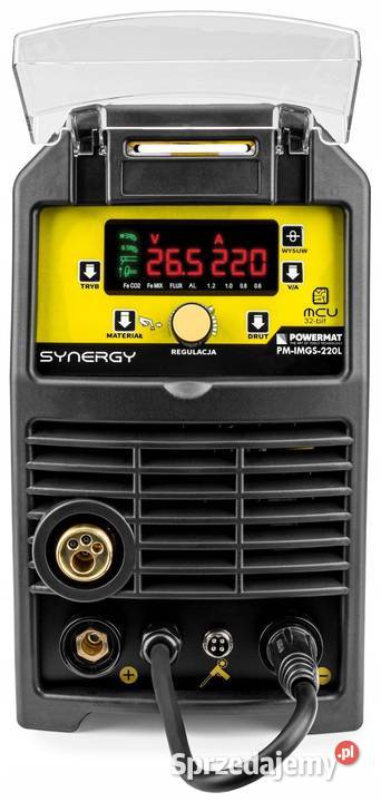 SPAWARKA MIGOMAT MIG MAG MMA LIFT TIG 220 SYNERGIA PM0698 Katowice - Sprzedajemy.pl