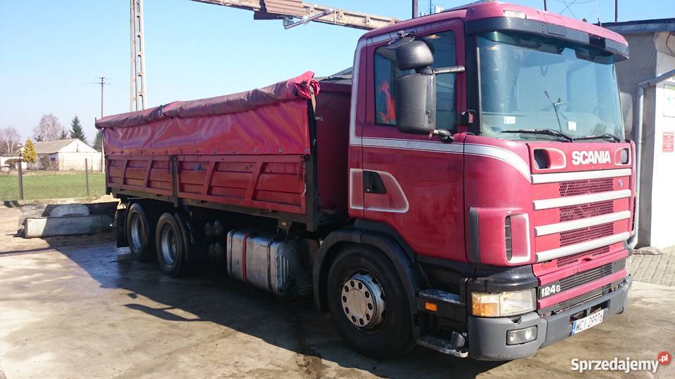 Scania 124g 400 wywrotka 3 osie 26 ton Ciechanów - Sprzedajemy.pl