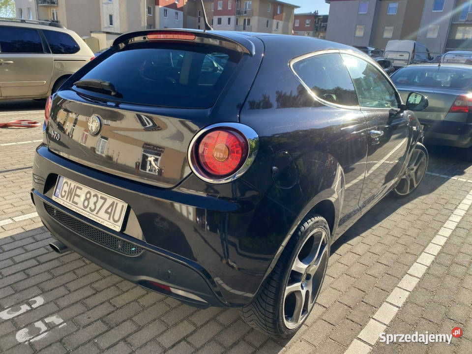 Alfa Romeo Mito Automat, 1,4 turbo benzyna. tempomat, podgrz. fotele, łopa… Wejherowo ...