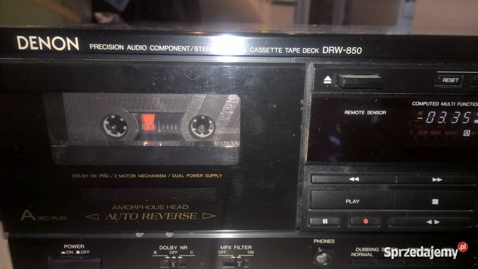 DENON DRW 850 Casette deck Sędziszów - Sprzedajemy.pl