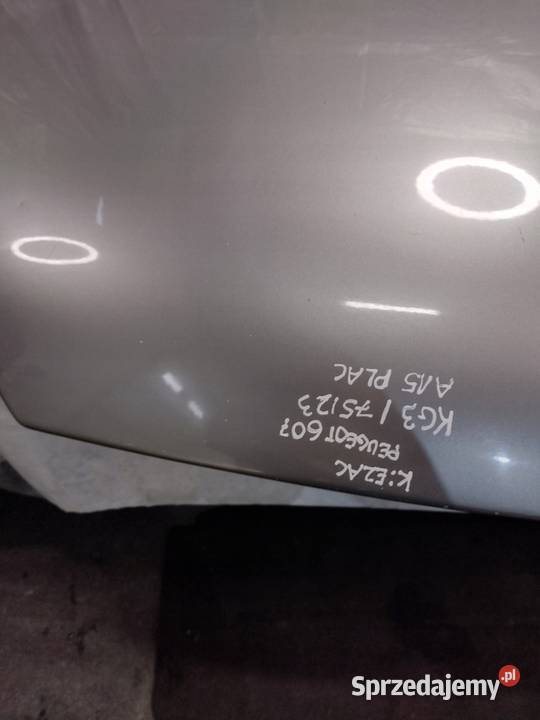 Maska, pokrywa silnika Peugeot 607 k: EZAC Lipno - Sprzedajemy.pl