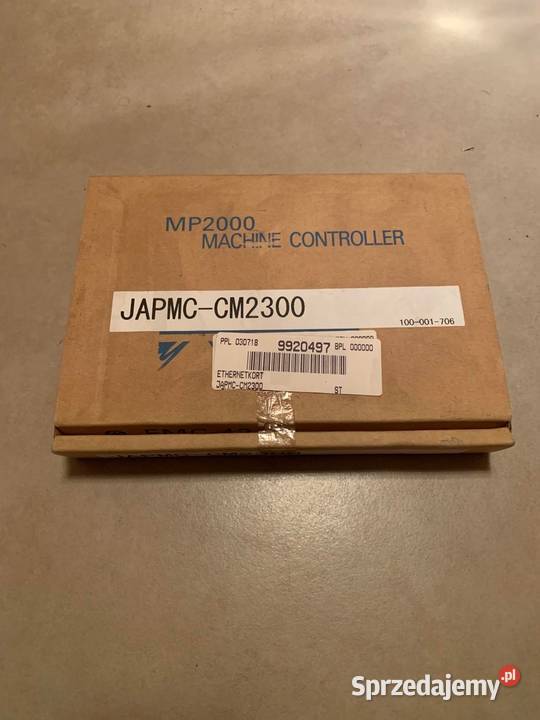 Yaskawa Machine Controller MP2300, JAPMC-CM2300 Warszawa - Sprzedajemy.pl Yaskawa Machine Controller MP2300, JAPMC-CM2300 Warszawa - Sprzedajemy.pl