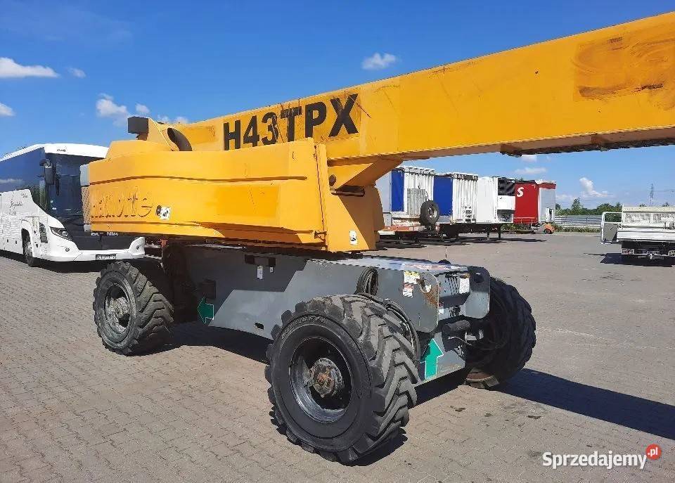 Haulotte H43TPX (HB135jRT) podnośnik teleskopowy Warszawa - Sprzedajemy.pl