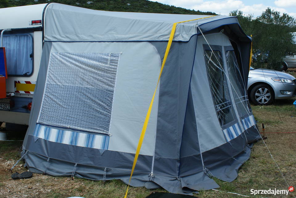 Przyczepa Adria 310 750 DCM ZADBANA Z NOWYM PRZEDSIONKIEM Warka ...