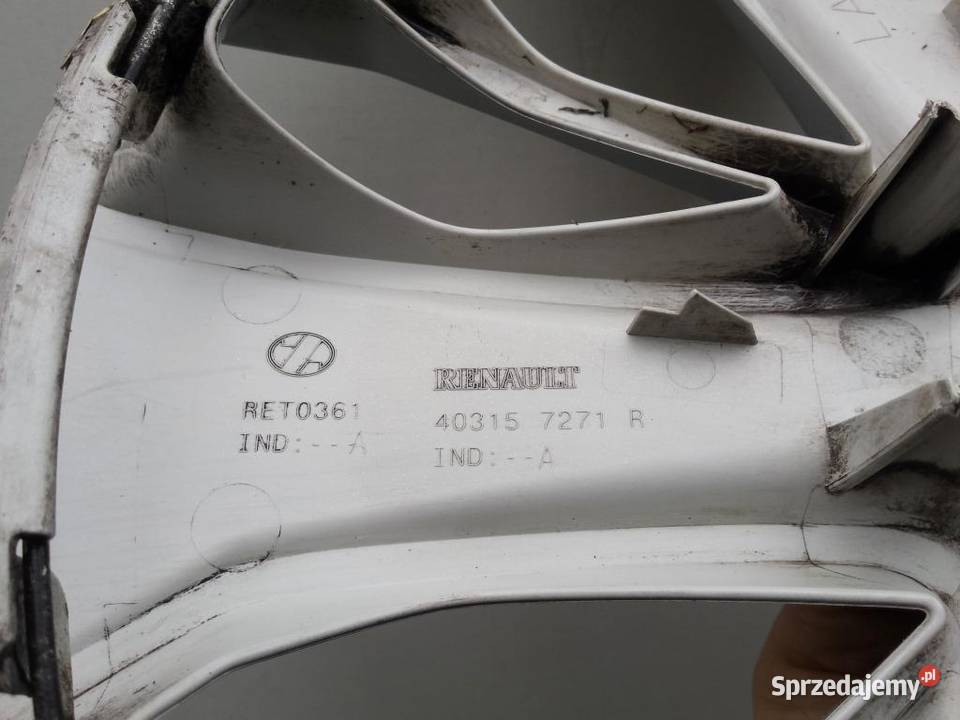 Kołpak 15" Renault CLIO IV, MEGANE IV - oryginał Piastów - Sprzedajemy.pl