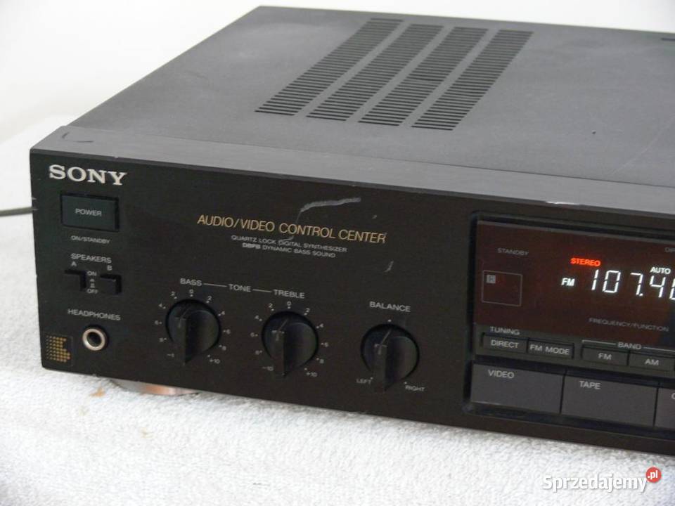Wzmacniacz z radiem Sony STR-AV320 mocny i sprawny WYSYŁKA. Jasło ...