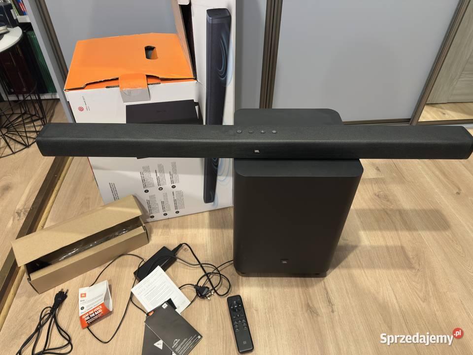 Soundbar JBL BAR 3.1 Dolby Digital 4K 450 W sub 25 cm Kudowa-Zdrój ...