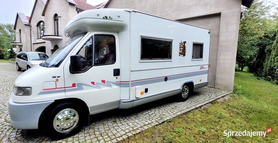 Kamper Fiat Ducato 2.5 TD Challenger półintegra PERFEKCYJNY STAN!! Łódź - Sprzedajemy.pl