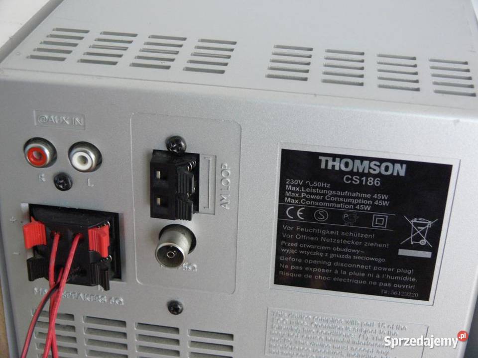 Wieża Thomson z kol mp-3 USB rec sprawna. WYSYŁKA. Jasło - Sprzedajemy.pl