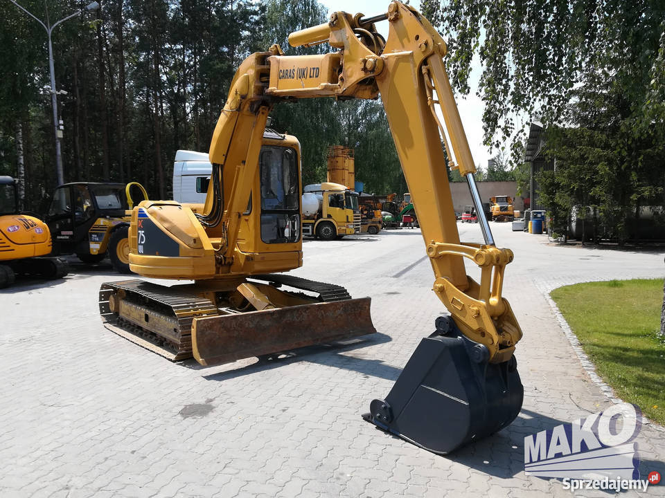 Koparka Gąsienicowa Komatsu PC75 U-2 7t JCB 8045 CAT 305 Ostrowiec ...