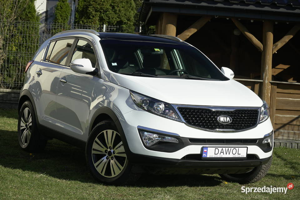 Kia Sportage Kamerka Nawigacja Półskóra Serwisowana Oryginał Pierrwszy właś Kielce - Sprzedajemy.pl
