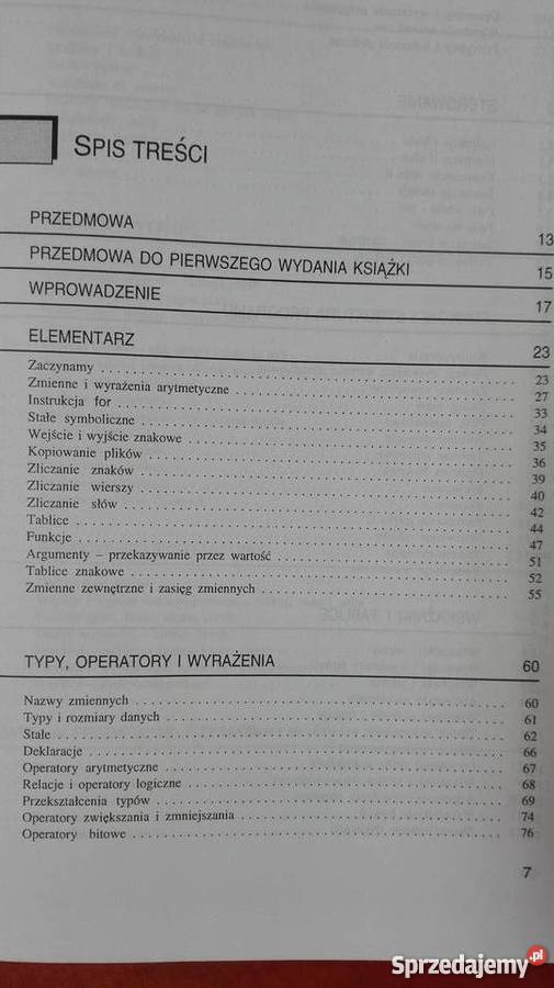 Klasyka Informatyki Język ANSI C, B.W.Kernigham, D.M.Ritchie Olsztyn ... Klasyka Informatyki Język ANSI C, B.W.Kernigham, D.M.Ritchie Olsztyn ...