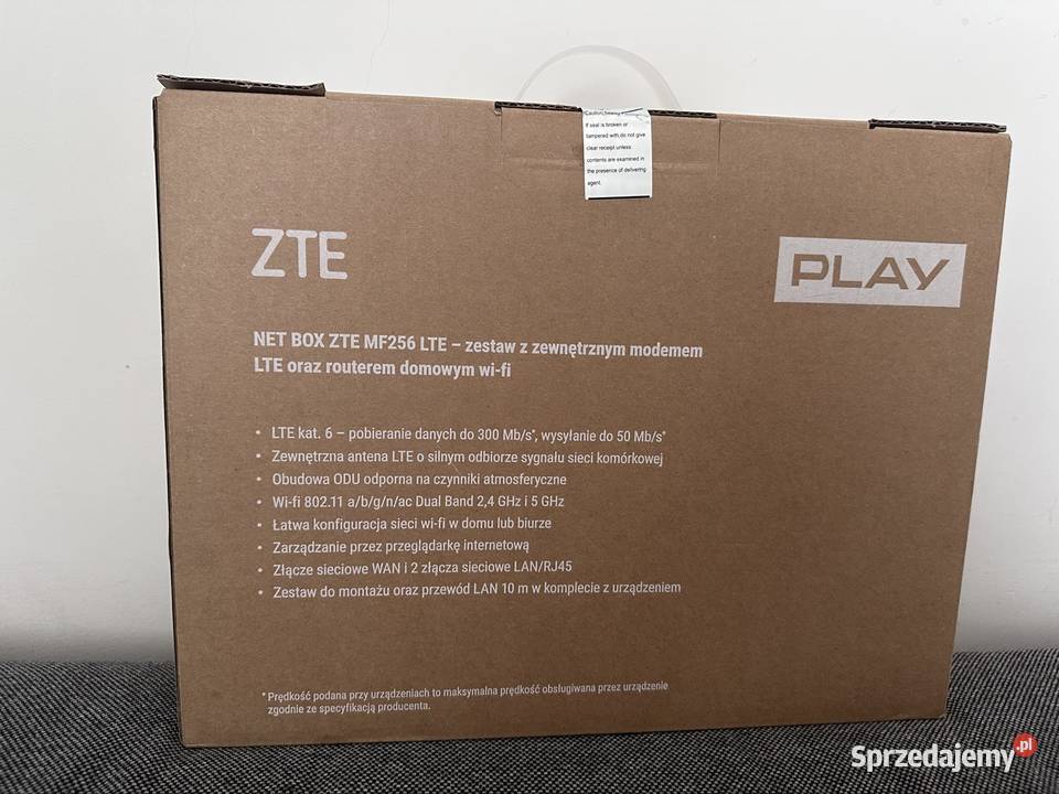 Router NET BOX ZTE MF256 router domowy WiFi + modem zewnętrzny NOWE ...