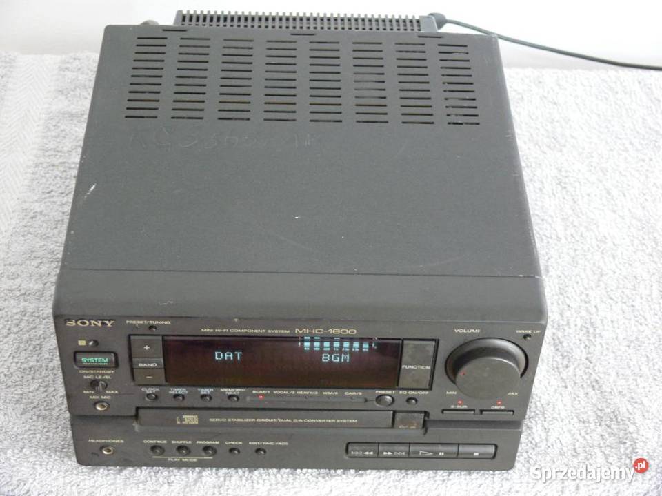 Wzmacniacz Sony HCD-H1600 korektor. WYSYŁKA. Jasło - Sprzedajemy.pl
