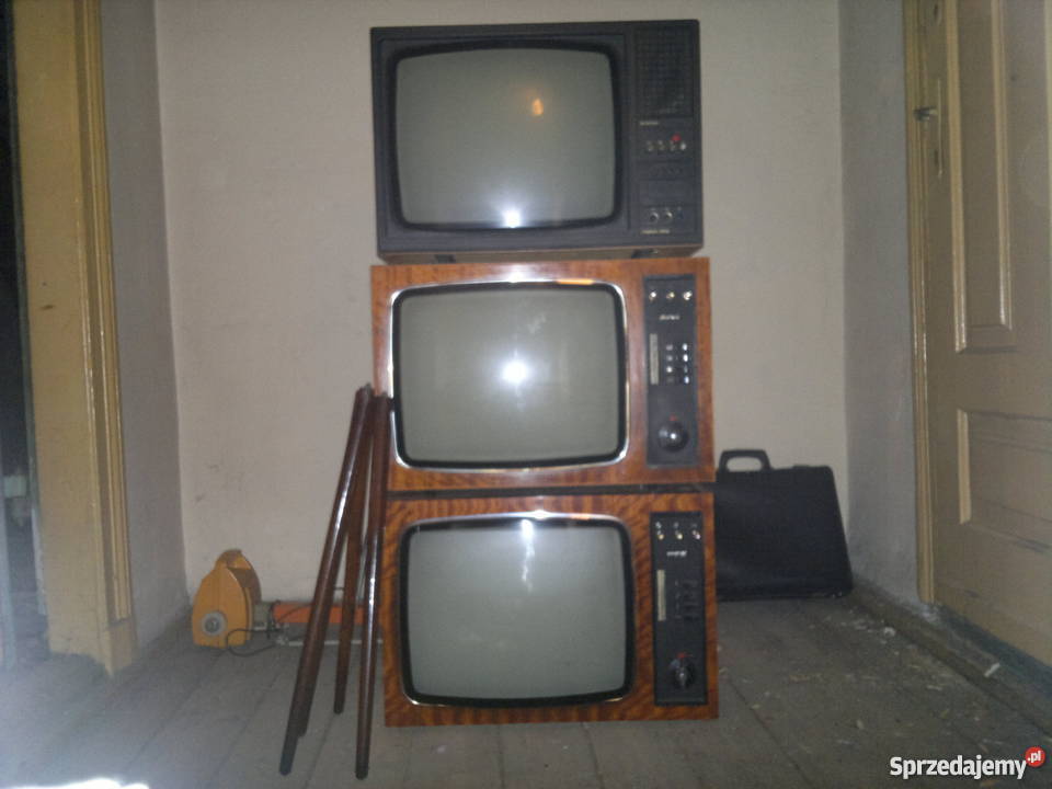 Sprzedam dwa telewizory Ametyst i jeden Unitra + Unitra WZT Pruszków ...