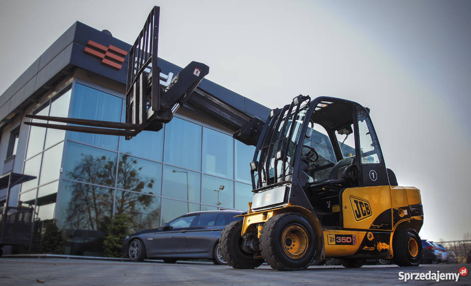 Wózek widłowy z ramieniem teleskopowym JCB TLT35 TLT TLT 35D Kęty ...