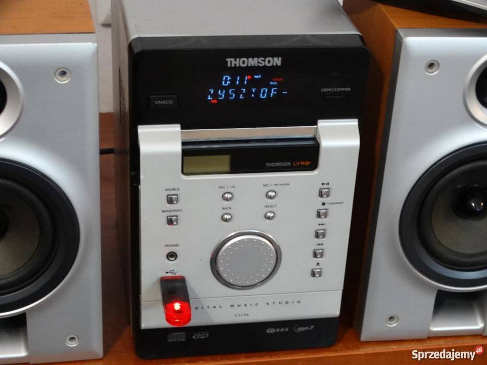 Wieża Thomson CS-196B pil. USB mp-3 kolumny WYSYŁKA. Jasło - Sprzedajemy.pl