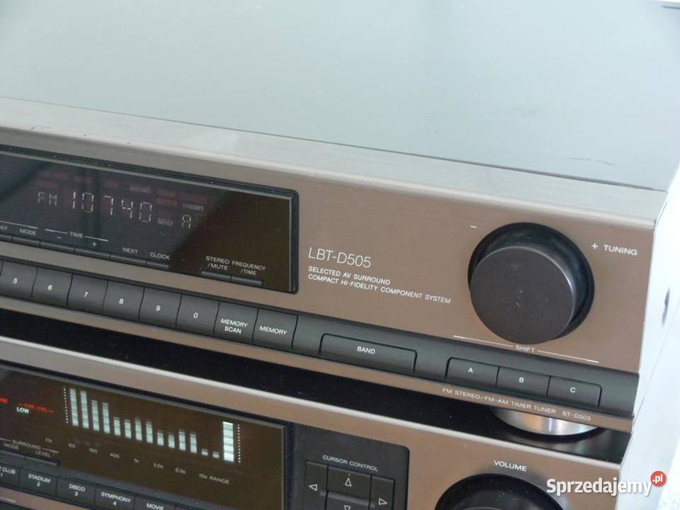 Wzmacniacz, korektor i tuner Sony LBT-D505. WYSYŁKA Jasło - Sprzedajemy.pl