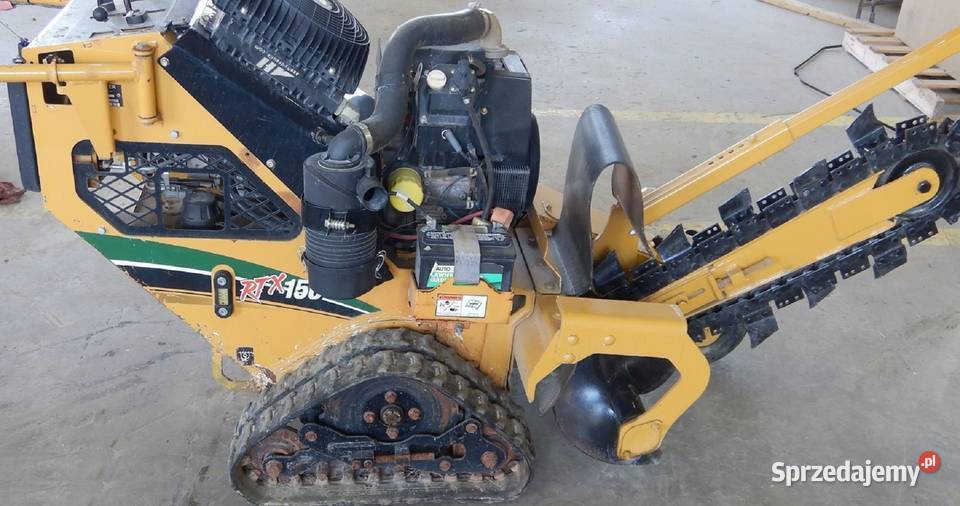 Koparka łańcuchowa Vermeer RTX150 gąsienice, przebieg 390h Chełm ...