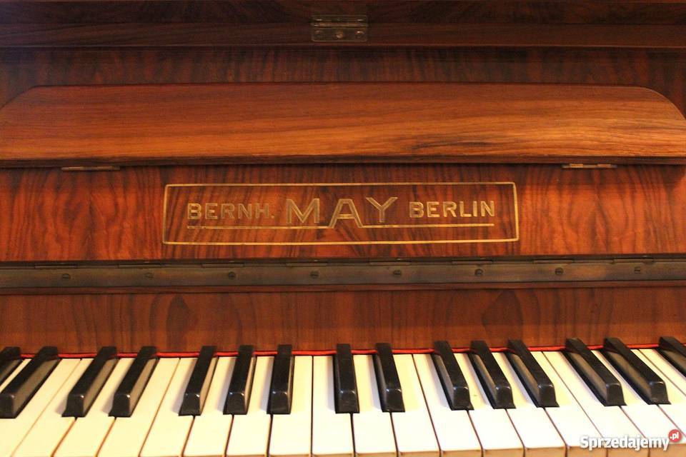 Pianino "BERNH MAY BERLIN". Zwoleń - Sprzedajemy.pl