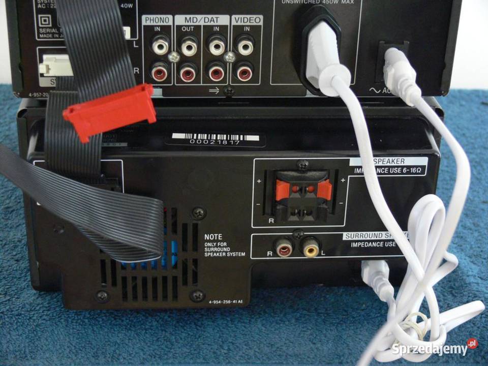 Wzmacniacz, korektor, CD i tuner Sony MHC-3800. WYSYŁKA. Jasło ...