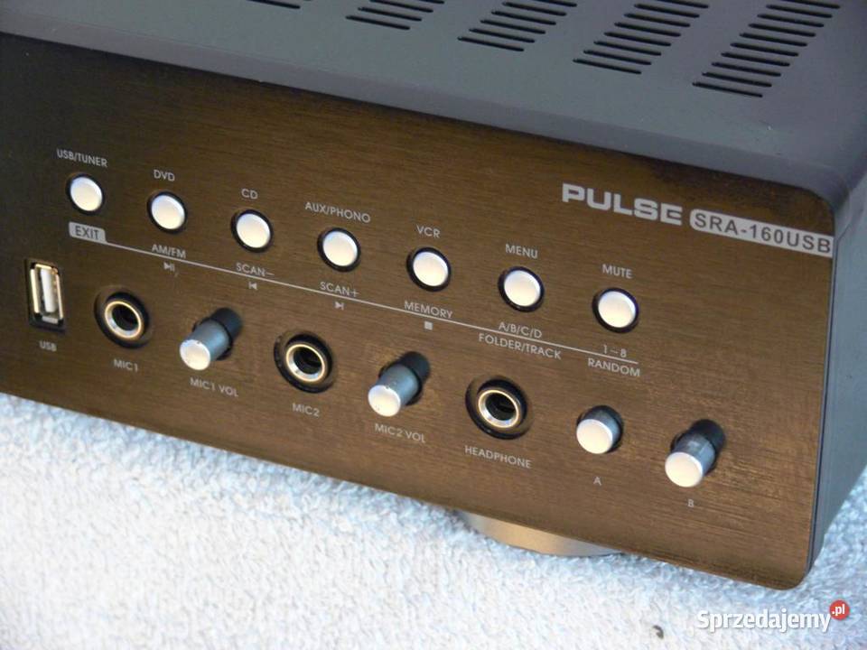 Amplituner Pulse USB mp-3, RDS , AUX. WYSYŁKA. Jasło - Sprzedajemy.pl