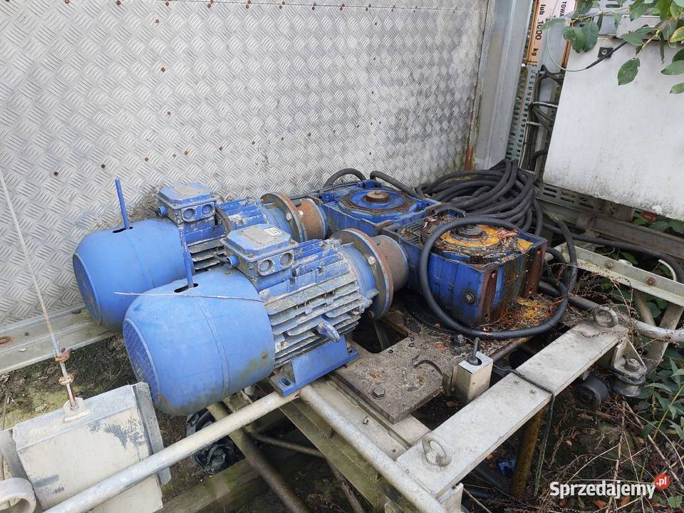 Winda budowlana 1000kg TORGAR, Model T1-1000 do remontu lub na części ...