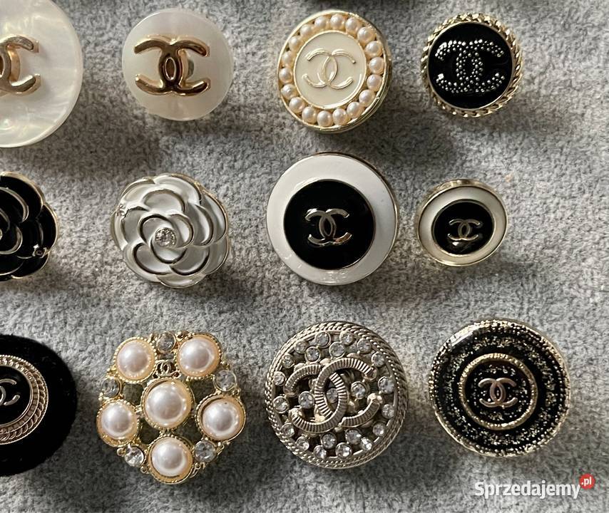 Guziki,guzik chanel różne kolory i rozmiary dostępne od ręki Warszawa ...