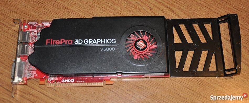 ATI FirePro V5800 DVI 1GB PCI-E(x16) Retail Box Zakopane - Sprzedajemy.pl