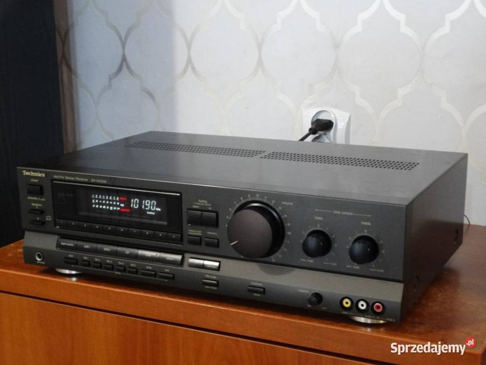 Amplituner Technics SA-GX 200 sprawny, 360 wat. WYSYŁKA. Jasło - Sprzedajemy.pl