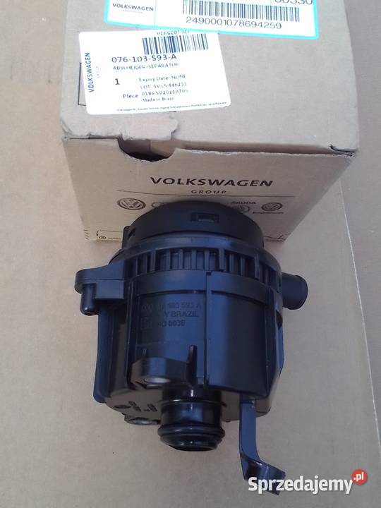 ODDZIELACZ OLEJU ODMA nr części : 076103593A VW CRAFTER 2,5T Piastów ...