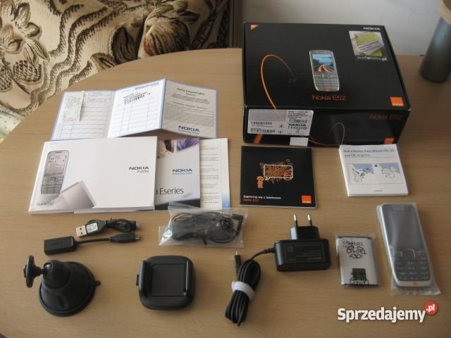 Telefon Nokia E52 NOWY ! cały zestaw warto zobacz! - Sprzedajemy.pl