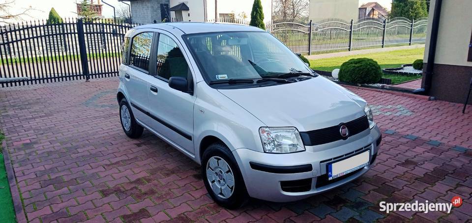 Fiat Panda, Salon Polska, 2 Właś, Klima ,Wspomaganie City. Wolbrom ...