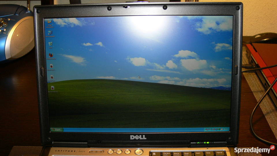 Laptop Dell Latitude D620 Intel CoreDuo RAM2GB HDD60GB WinXP Łódź ...