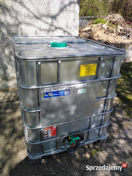 Mauzer Zbiornik 1000L w metalowej obudowie Radłów - Sprzedajemy.pl