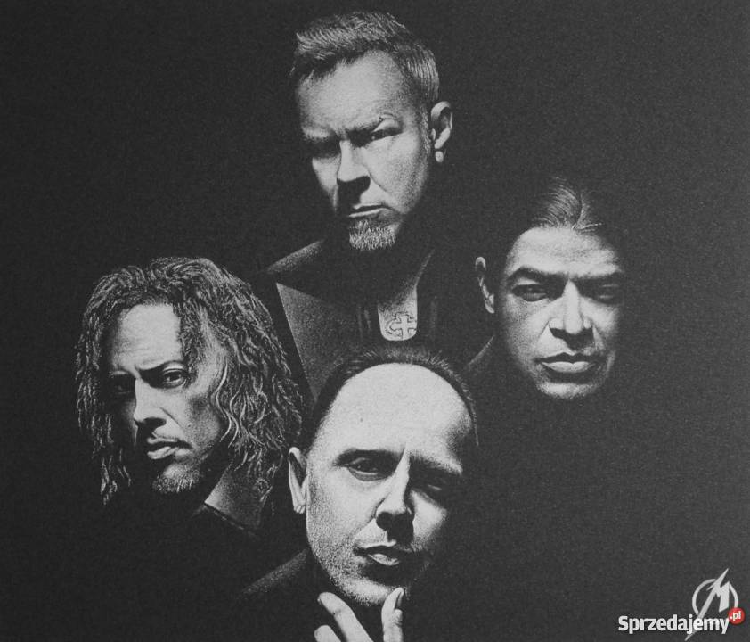 Metallica obraz ręcznie grawerowany w blasze ... Prezent Sandomierz ... Metallica obraz ręcznie grawerowany w blasze ... Prezent Sandomierz ...