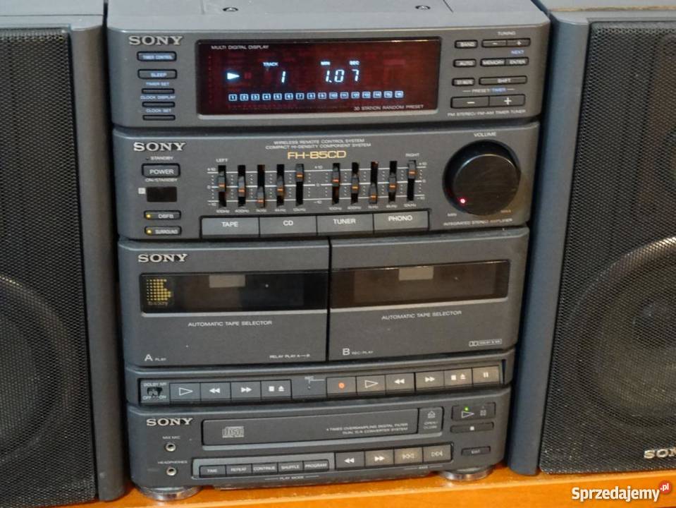 Wieża Sony FH-B5 CD kolumny WYSYŁKA Jasło - Sprzedajemy.pl