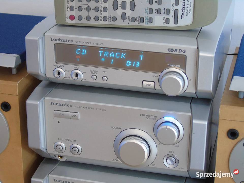 Wieża Technics SE-HD505 pilot kolumny. DOSTAWA. Jasło - Sprzedajemy.pl