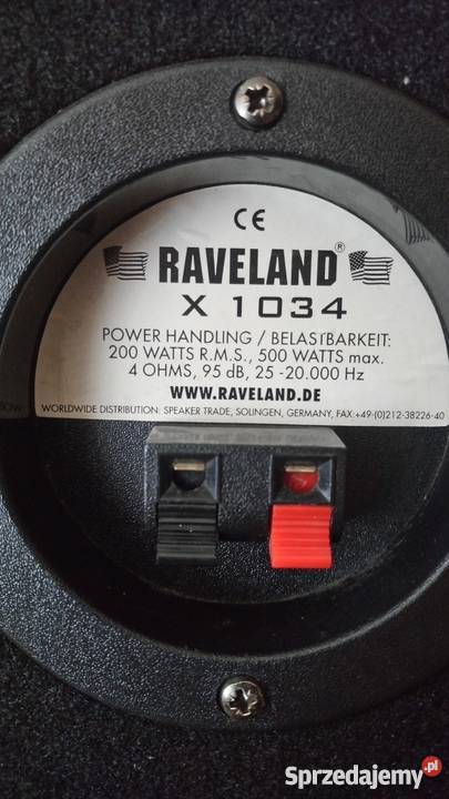 Kolumny Raveland X-1034 Szczecin - Sprzedajemy.pl