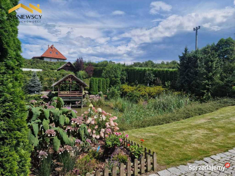 Dom z ogrodem 3815mkw i stawem Łęcze - Sprzedajemy.pl